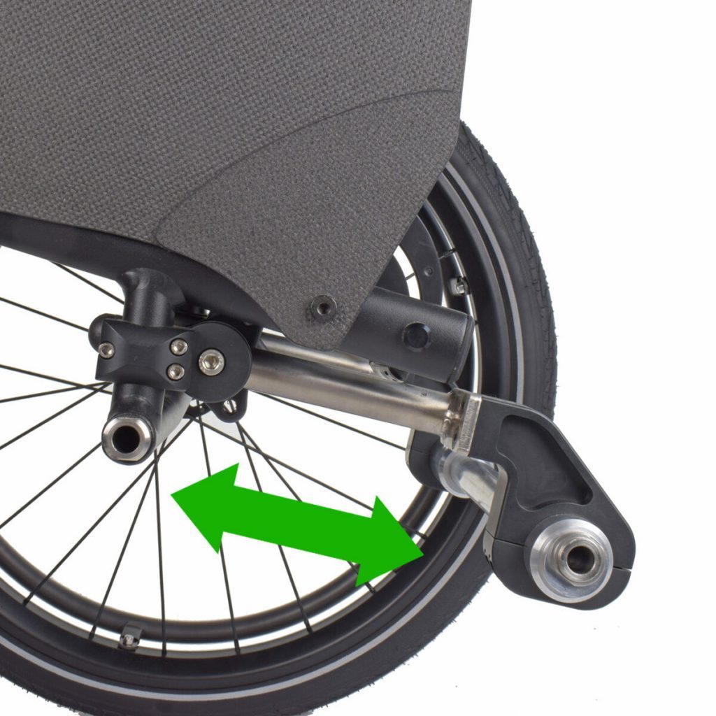 REAR AXLE EXTENSION FOR YOUR WHEELCHAIR - Canary Movilidad